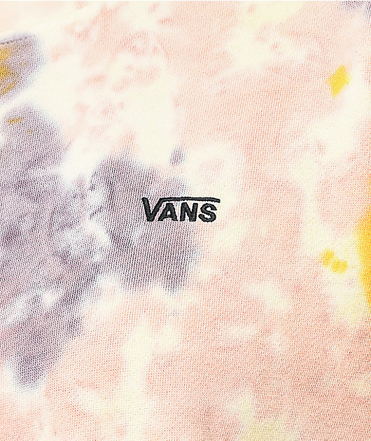 Vans Grunge Wash Tie Dye Crop Crewneck Sweatshirt | Zumiez