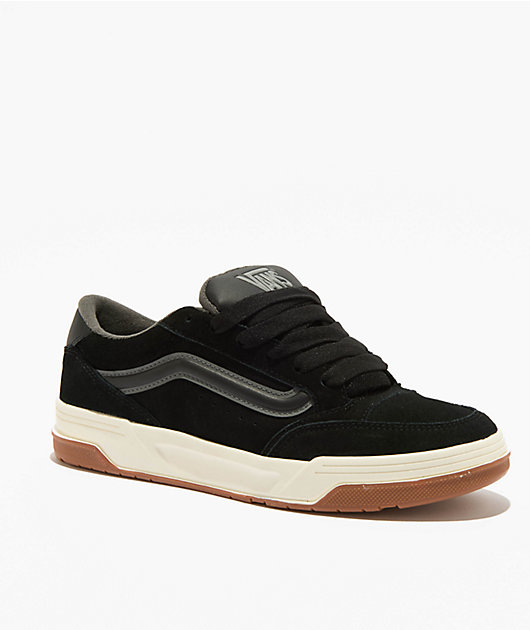 Vans Hylane Black & Grey Skate Shoes | Zumiez