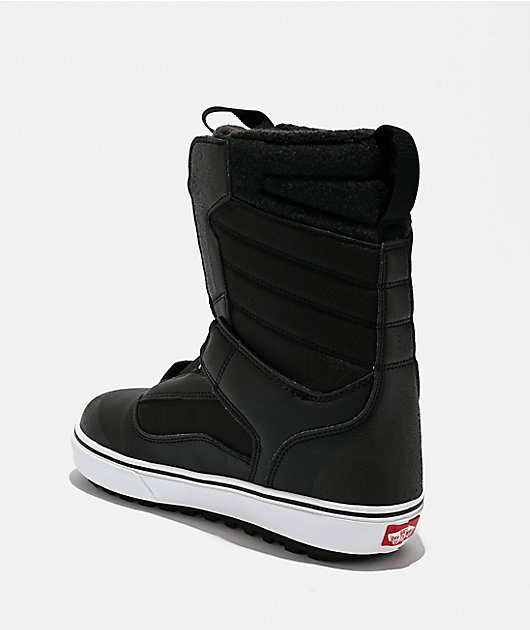 Vans Kids Juvie Linerless Black & White Snowboard Boots 2026 | Zumiez