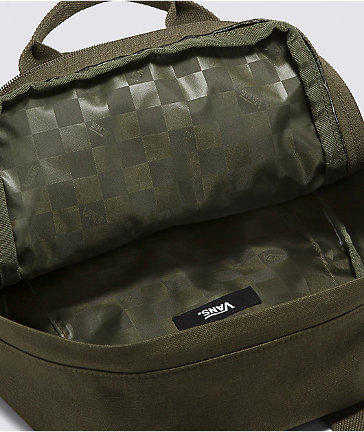 Vans backpack womens olive store