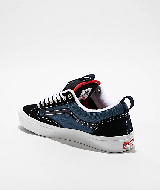 Vans Old Skool 36+ Black & Stv Navy Skate Shoes | Zumiez