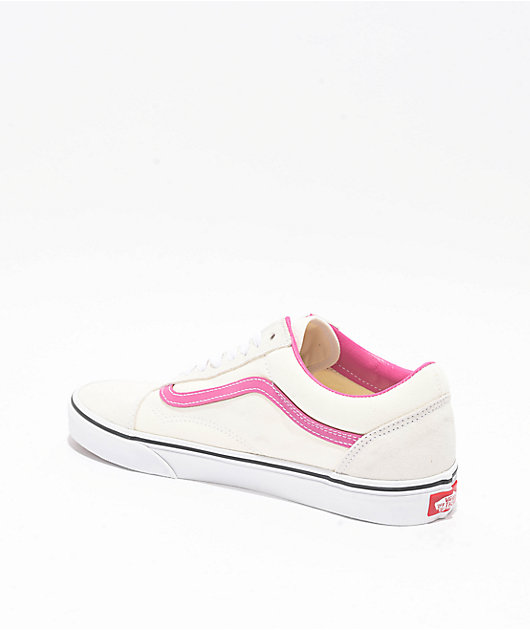 Vans Old Skool Pop Raspberry Rose Skate Shoes | Zumiez
