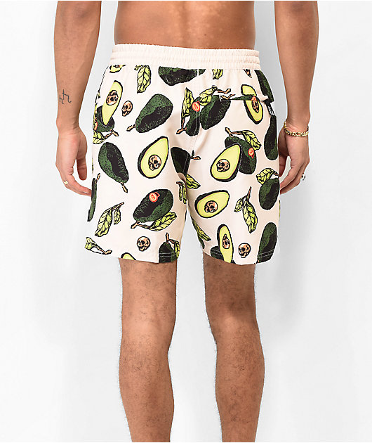 Vans Primary White & Black Board Shorts | Zumiez