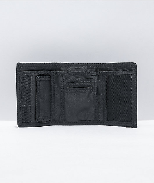 Vans Slipped Black & Grey Checkerboard Trifold Wallet | Zumiez