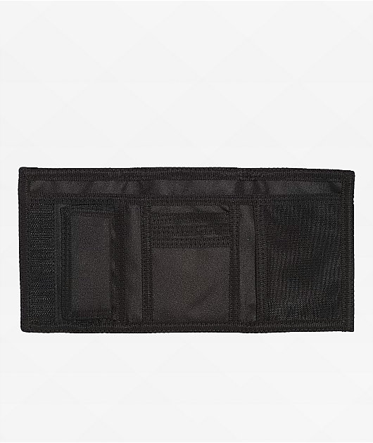 Vans Slipped Checkerboard Black & Charcoal Trifold Wallet | Zumiez