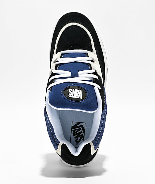 Vans Speed LS Black & Navy Skate Shoes | Zumiez
