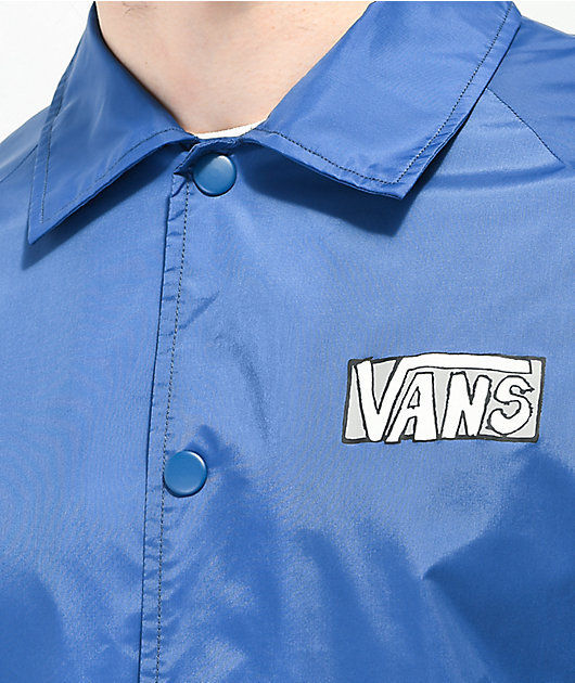 Vans jacket mens navy store