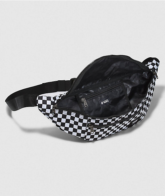 Vans Ward Black & White Checkered Crossbody Bag | Zumiez