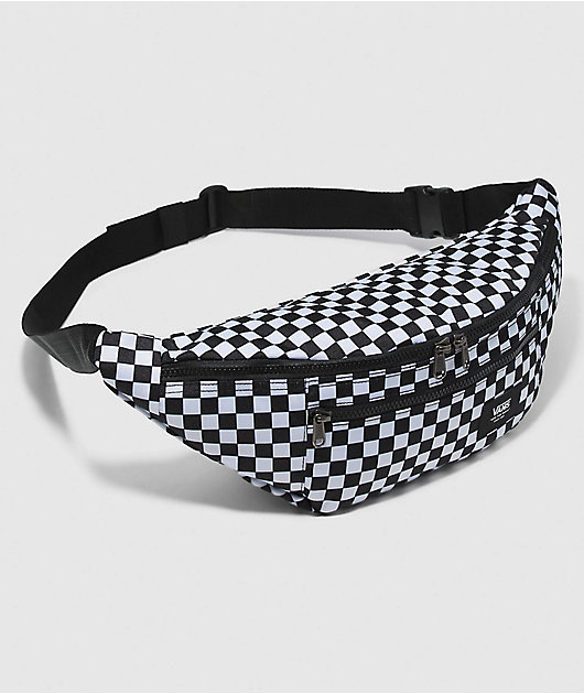 Vans Ward Black & White Checkered Crossbody Bag | Zumiez
