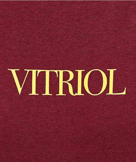 Vitriol Angelish Maroon T-Shirt | Zumiez