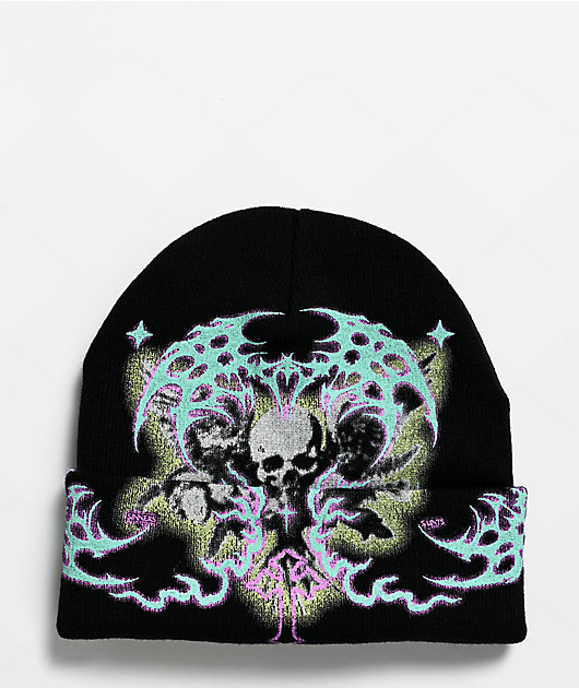 Vitriol Ethereal Black Beanie | Zumiez