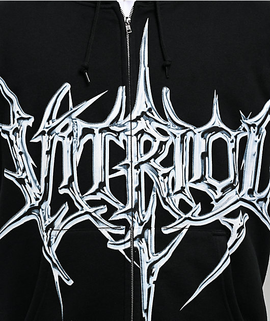 Vitriol Eyes On Me Black Zip Hoodie | Zumiez
