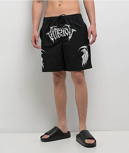 Vitriol Fusion Reaper Black Board Shorts | Zumiez