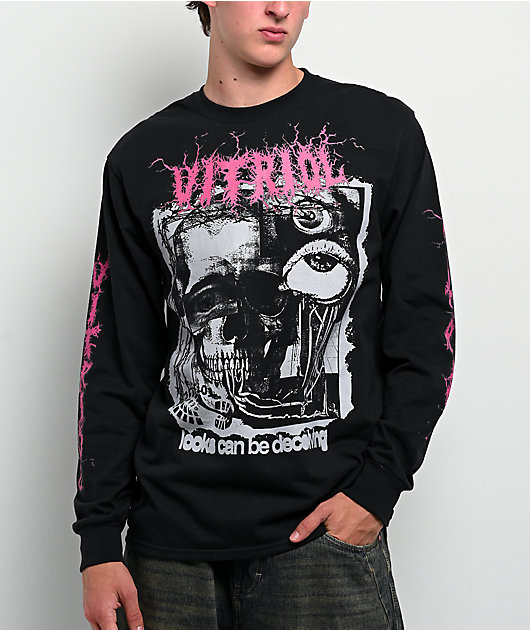 Vitriol Gritty Scene Black Long Sleeve T-Shirt | Zumiez