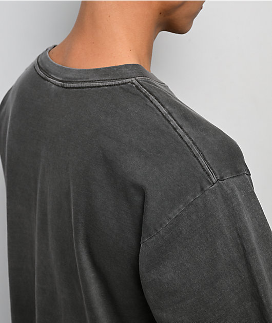 Vitriol Jagged Grey Wash T-Shirt | Zumiez
