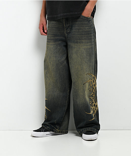 Vitriol Kids Void Respawn Ultra Wide Jeans | Zumiez