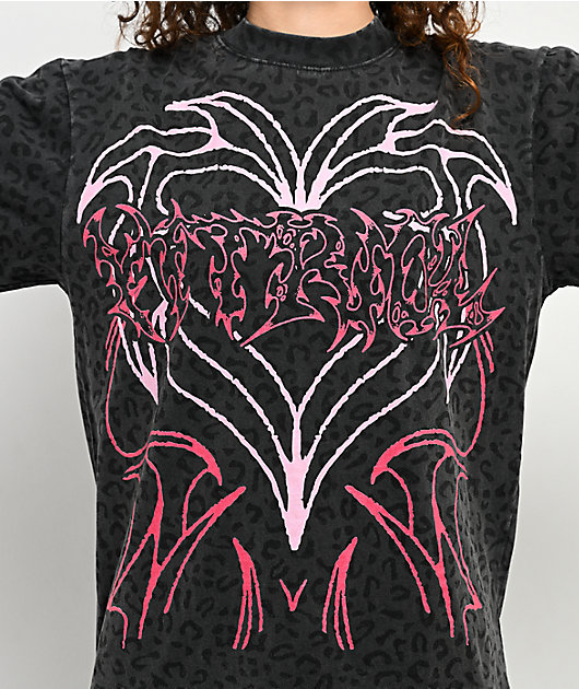 Vitriol Lenexa Leopard Black T-Shirt | Zumiez