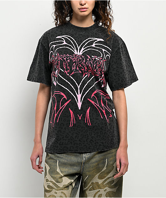 Vitriol Lenexa Leopard Black T-Shirt | Zumiez