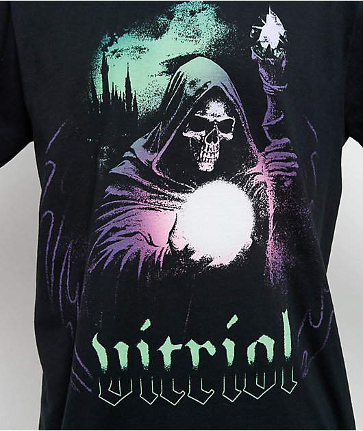 Vitriol Reaper Fantasy Black Long Sleeve T-Shirt | Zumiez