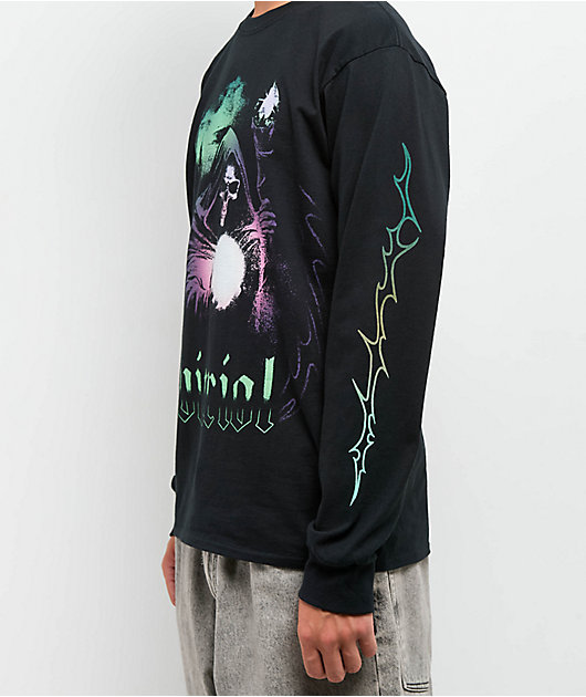 Vitriol Reaper Fantasy Black Long Sleeve T-Shirt | Zumiez