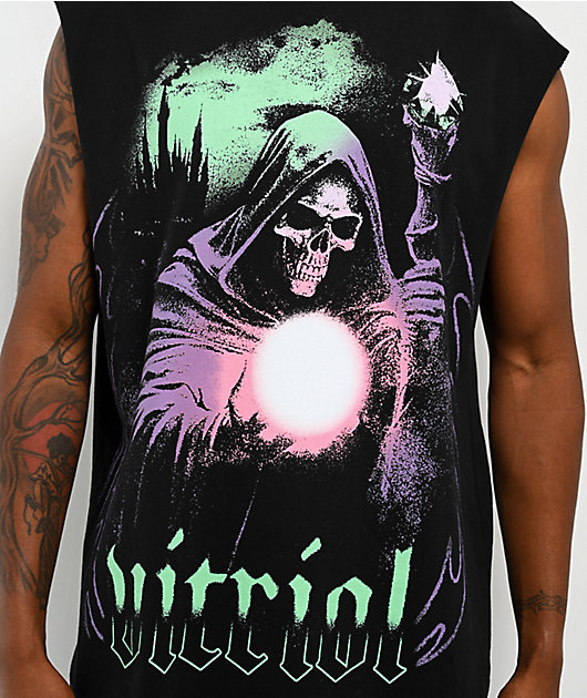 Vitriol Reaper Fantasy Black Tank Top | Zumiez