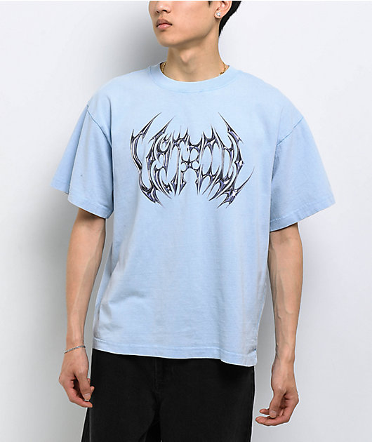 Vitriol Rebuff Blue Wash T-Shirt | Zumiez