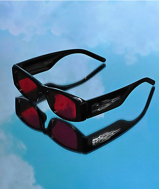 Vitriol Red Sabbath Black Sunglasses | Zumiez