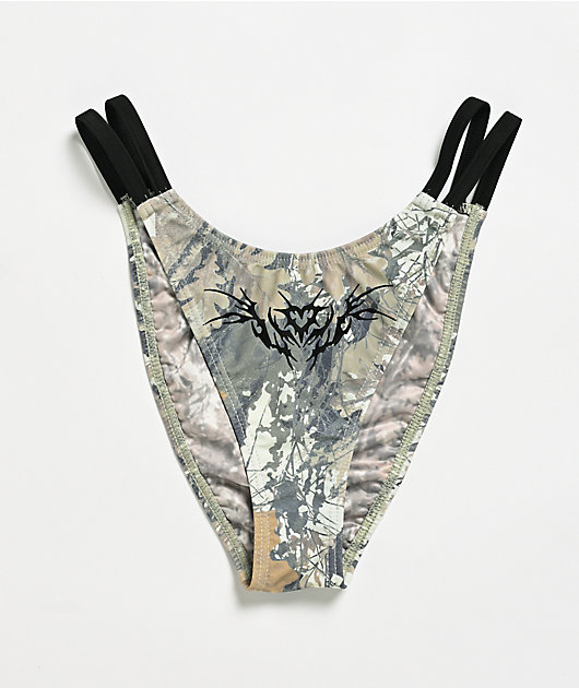 Vitriol Sandi Camo Bikini Bottom | Zumiez
