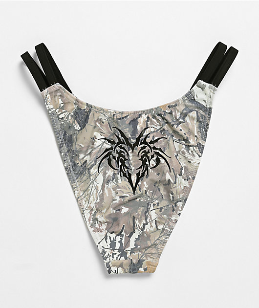 Vitriol Sandi Camo Bikini Bottom | Zumiez
