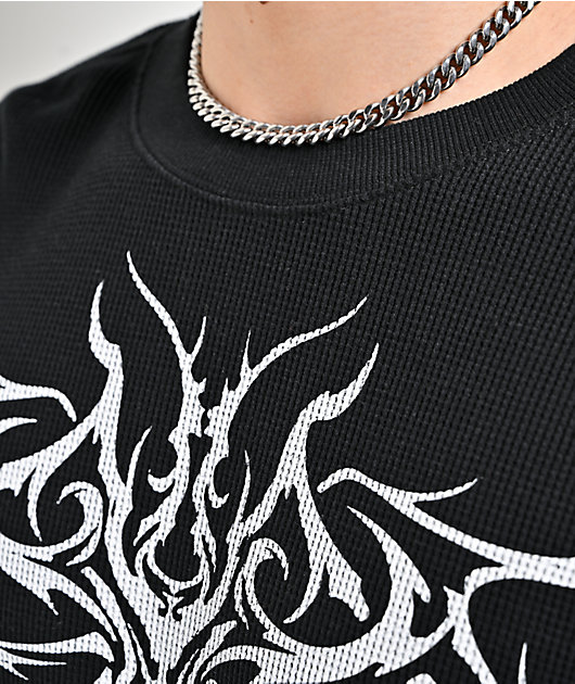 Vitriol Sternum Black Long Sleeve Thermal T-Shirt | Zumiez