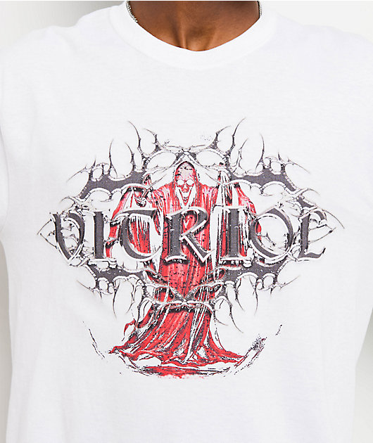 Vitriol Sworn White Long Sleeve T-Shirt | Zumiez