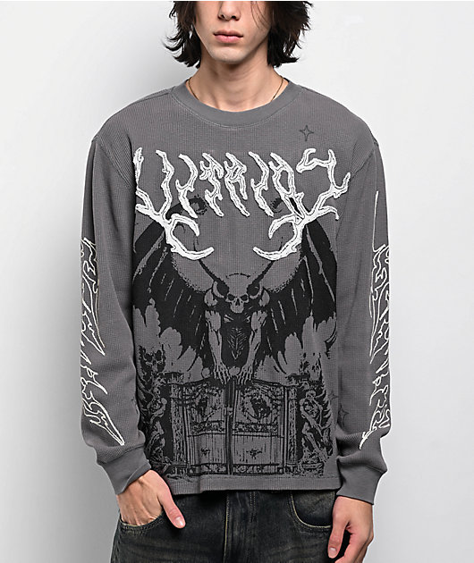 Vitriol Thunder Grey Thermal Long Sleeve T-Shirt | Zumiez