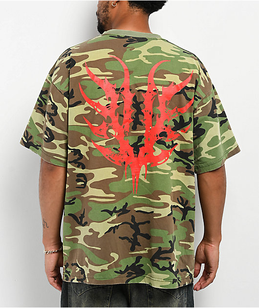 Vitriol Unfazed Camo T-Shirt | Zumiez