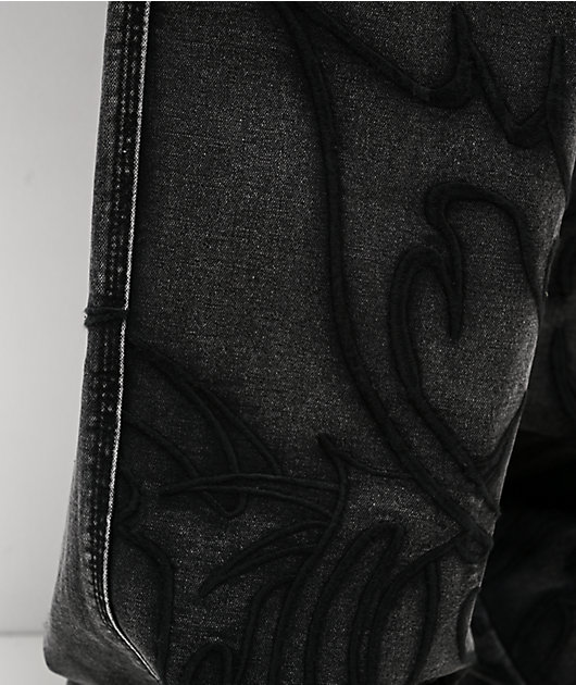 Vitriol Void Brimstone Wash Ultra Wide Canvas Pants | Zumiez