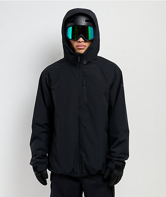 Volcom 2836 Black 20K Insulated Snowboard Jacket | Zumiez