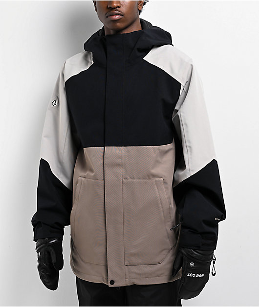 Volcom Brighton Chestnut Brown 15K Anorak Snowboard Jacket | Zumiez