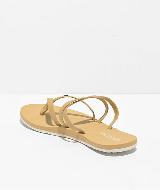 Volcom Easy Breezy II Hazelnut Sandals | Zumiez