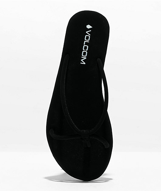 Volcom Fast Forward Black Strap Sandals | Zumiez