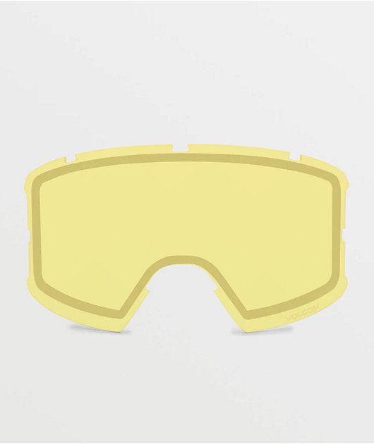 Volcom Garden Matte Black & Red Chrome Snowboard Goggles | Zumiez