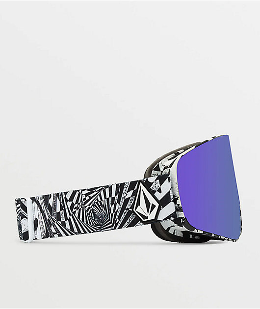 Volcom Odyssey OP Art & Purple Chrome Snowboard Goggles | Zumiez