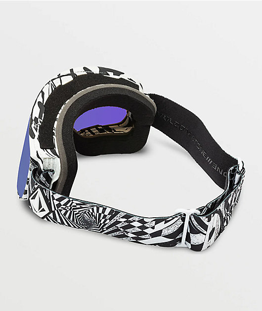 Volcom Odyssey OP Art & Purple Chrome Snowboard Goggles | Zumiez