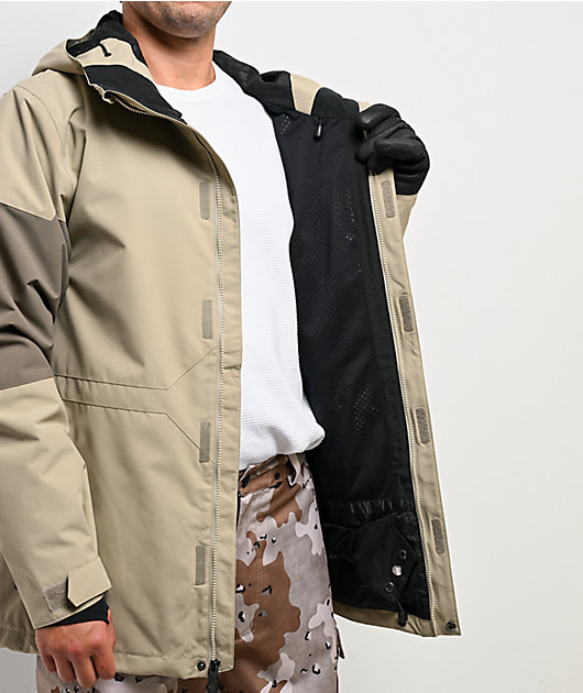 Volcom Primry Moss Green 10K Snowboard Jacket | Zumiez