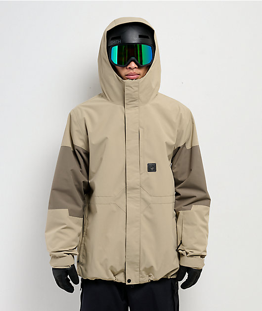 Volcom Primry Moss Green 10K Snowboard Jacket | Zumiez
