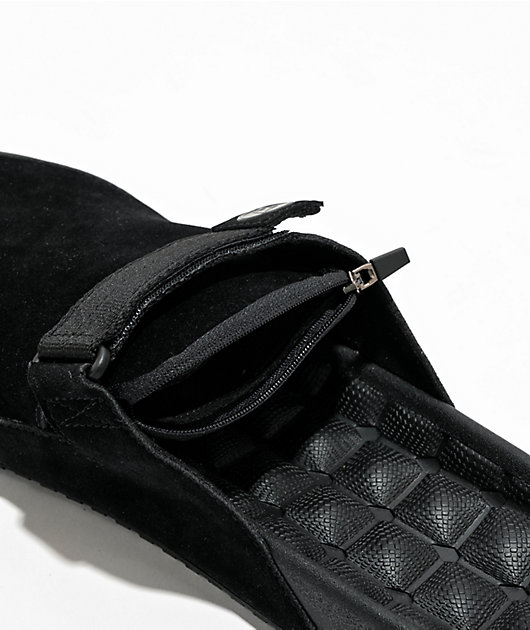 Volcom Stone Clogger Black Slide Sandals | Zumiez