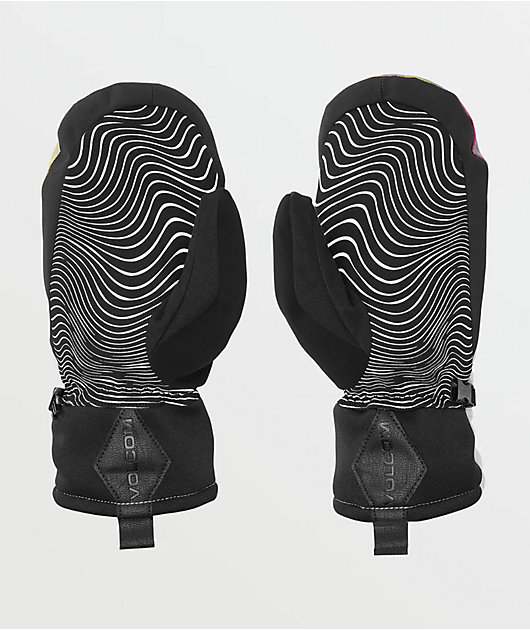 Volcom V.Co Nyle Grey Snowboard Mittens | Zumiez