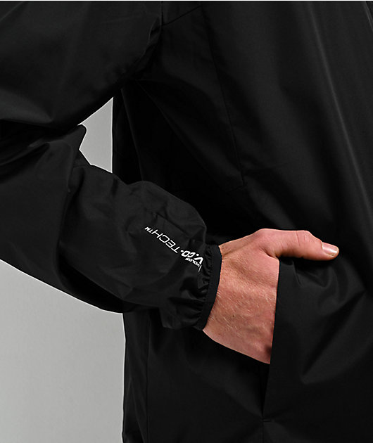 Volcom Wavern Black Windbreaker Jacket | Zumiez