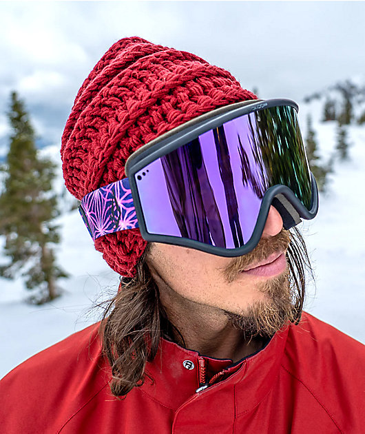 Volcom Yae Ravelson & Purple Chrome Snowboard Goggles | Zumiez