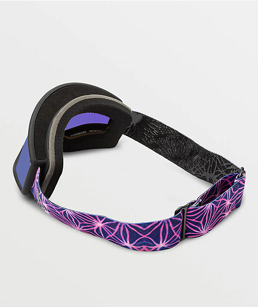Volcom Yae Ravelson & Purple Chrome Snowboard Goggles | Zumiez