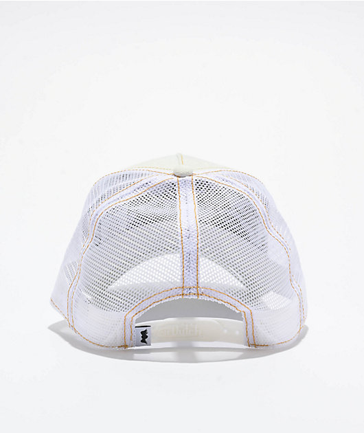 Von Dutch Light Blue Stone Denim Trucker Hat | Zumiez