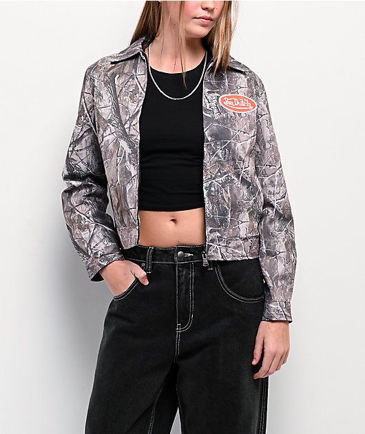 Von Dutch Mechanical Camo Work Jacket | Zumiez